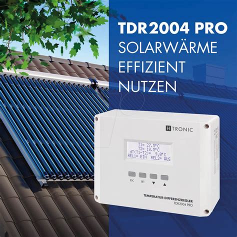 Tdr 2004 Pro Temperature Difference Controller 99850 °c At