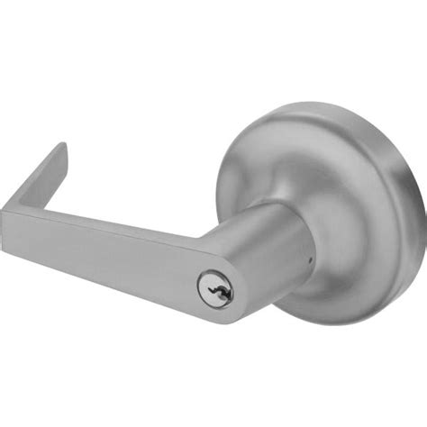 Yale Classroom Function Exit Device Lever Handle Outside Trim Satin Chrome Hd Supply