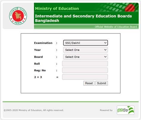 SSC Result With Full Number Marsheet All Education Board