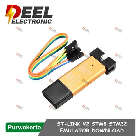 Jual St Link V2 Stlink Mini Stm8 Stm32 Usb Downloader St Link V2 Programmer Kab Banyumas