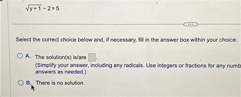 Solved Y Select The Correct Choice Below And If Chegg Com