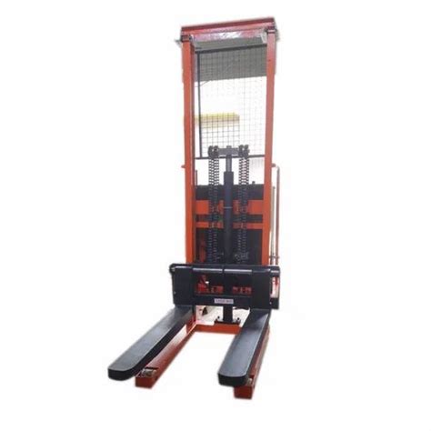 Hydraulic Battery Operated Stacker For Industrial Capacity 0 5 Ton