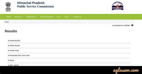HPPSC Forest Service Result Hppsc Hp Gov In Released For Prelims AglaSem Career