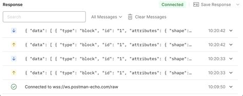 Work With Websocket Messages Postman Docs