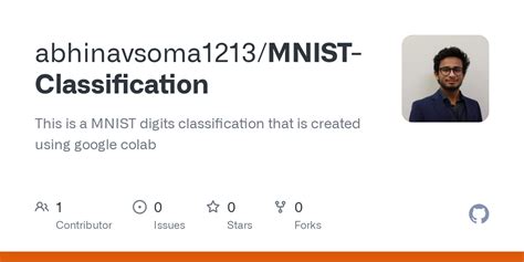 Github Abhinavsoma1213 Mnist Classification This Is A Mnist Digits Classification That Is