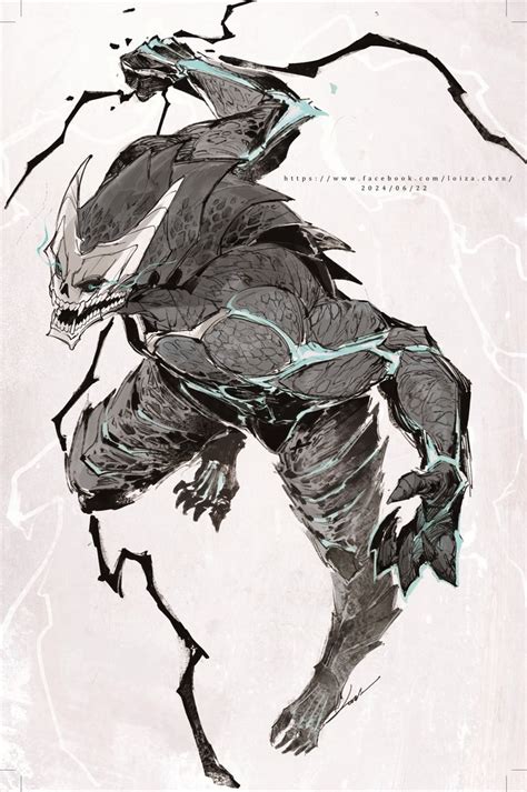 Hibino Kafka Kaijuu No 8 Drawn By Loiza Danbooru