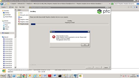 Error While Installing Docker For Thingworx Analyt Ptc Community