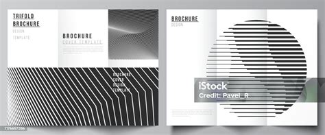 최소 벡터 레이아웃입니다 현대 크리에이티브는 삼중 브로셔 또는 전단지를 위한 디자인 템플릿을 다룹니다 최소한의 디자인을위한
