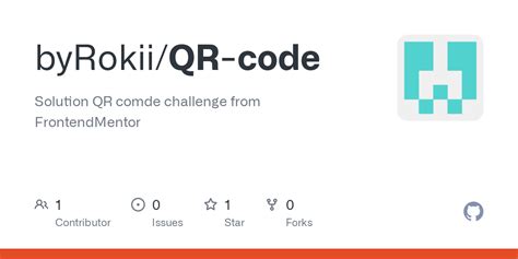 github byrokii qr code solution qr comde challenge from frontendmentor