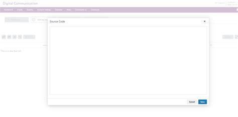 Is There A Way To Convert Html Code So It Can Be Used In The Digital Communications Platform