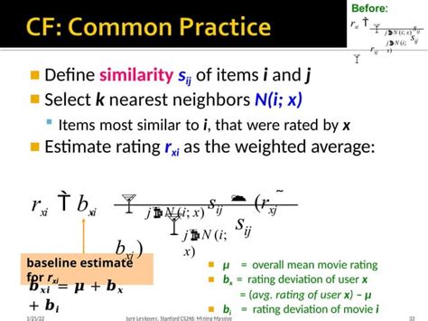 Mining Massive Datasets Using Recommender System Ppt