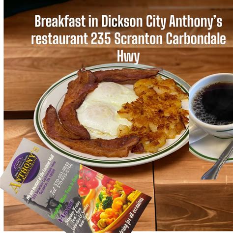 Anthonys Restaurant Of Dickson City Dickson City Pa