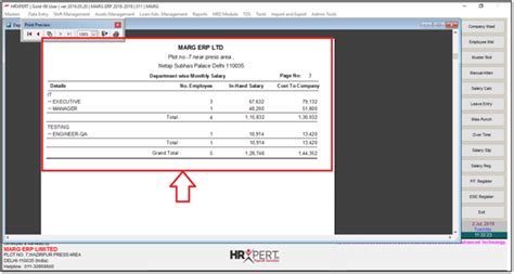 How To View Employee Income Ctc Report In Hrxpert Software