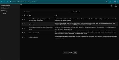 Nextjs Webdevelopment Shadcn Dashboard Darkmode React Frontend
