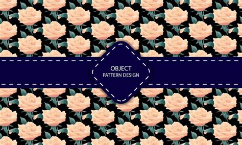 Premium Vector Modern Object Patterns Design