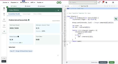 100daysofcode Dsa Geeksforgeeks Codingjourney Java Greedyalgorithm Manish Kumar