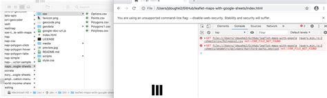 Uploading Csv Files Does Not Work For Me Issue Handsondataviz Leaflet Maps With Google