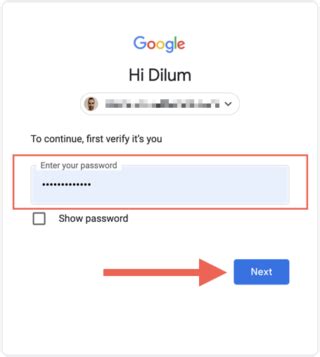 How To Change Or Reset Your Google Account Password
