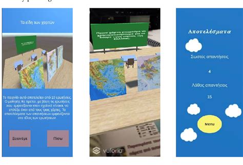 Figure 2 From Augmented Reality Applications For Learning Geography In Primary Education