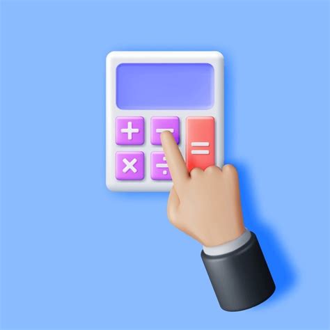 2 645 Calculator And Hand 3d Royalty Free Photos And Stock Images Shutterstock