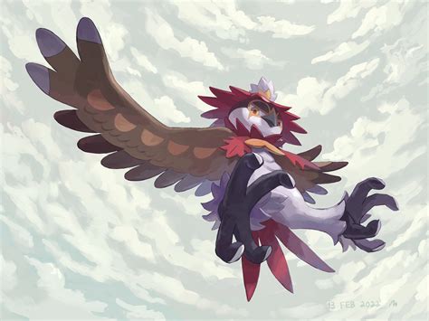 Hisuian Decidueye Pokemon Drawn By Mokuzoumokussbu Danbooru
