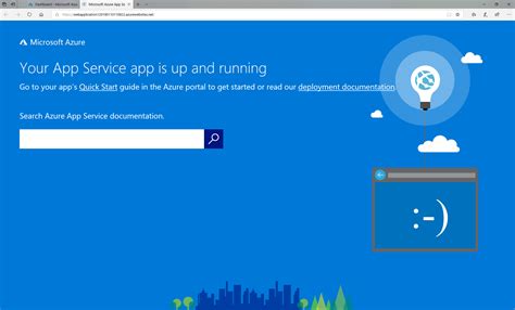 Asp Net Core Azure Web App Deployment Shows Hostingstart Html Stack