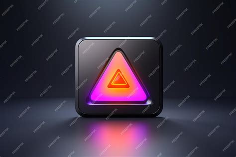 Premium Photo 3d Icon Rendering Of User Interface Object Play Button