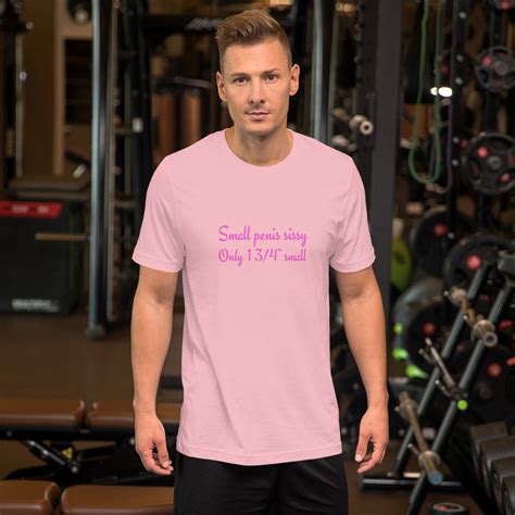 T Shirt Small Penis Sissy Only 1 34 Small Cadeau Parfait Pour Une