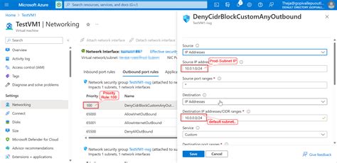 Azure Network Prevent Subnet To Subnet Communication Stack Overflow