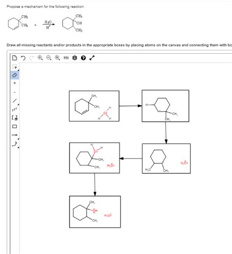 Solved Propose A Mechanism For The Following Reaction CHy Chegg Com