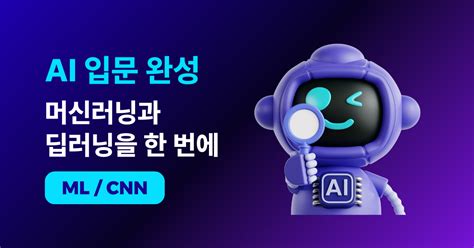 머신러닝과 딥러닝을 한방에 Ai 기본부터 실전 전문가로 거듭나기 로드맵 인프런 머신러닝과 딥러닝을 한방에 Ai 기본부터 실전 전문가로 거듭나기 로드맵 인프런