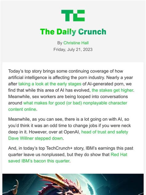 Techcrunch Generative Porn Tech The Dark Side Of Ai Innovation Milled