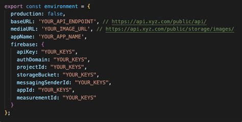 Setup User App With Api Server Initappz Documentation