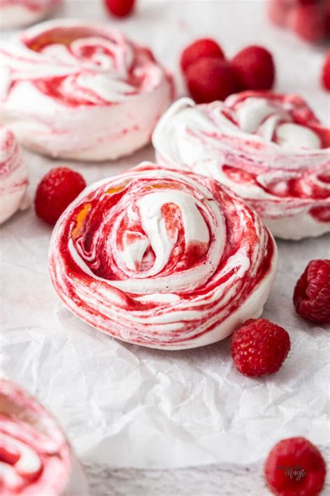 Raspberry Meringues Sugar Salt Magic