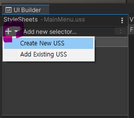 Unity Ui Toolkit