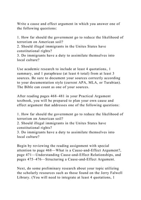 Engl 101essay 3 Thesisoutline Instructions And Checklistcause Docx