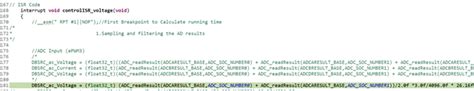 tms320f28388d calculate the elapsed clock cycles c2000