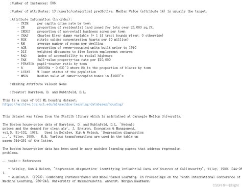 Python Sklearn内置数据集介绍与 三板斧”sklearn自带数据集 Csdn博客