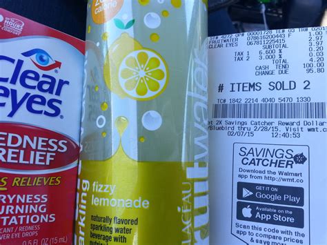 Bought Eye Drops And A Drink Guess What The Total Was Rtrees