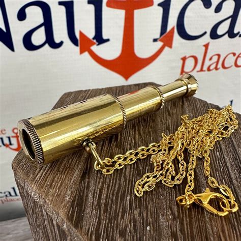 Brass Spyglass Etsy