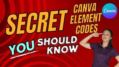 10 Secret Element Codes In Canva That You Should Know Youtube