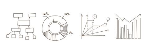 Line Chart Graph And Diagram For Data Analysis Vector Image
