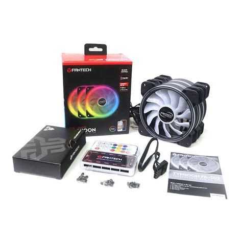 Jual Fantech Typhoon Fb302 3 In 1 Argb Fan With Remote Controller