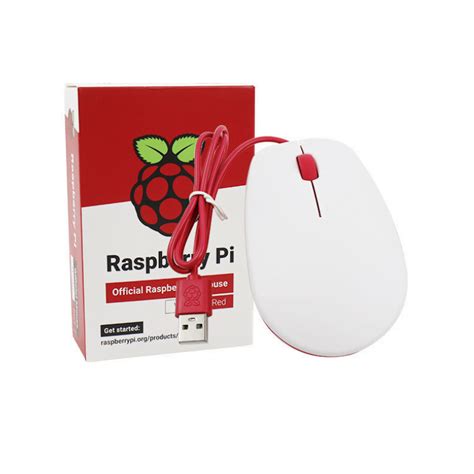 Raspberry Pi Mouse Red White Swift Berry