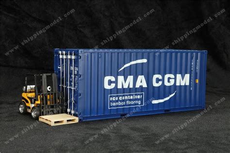 Container Model Business T 1 20 20gp Cma Cgm Shipping Container Model Miniature Shipping