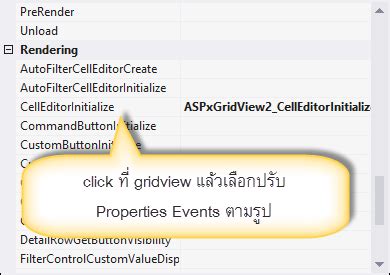 DevExpress AspxGridview ให Focused Textbox เวลา Edit ขอมล KungTee