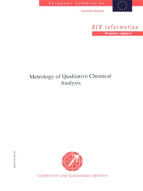 Metrology Of Qualitative Chemical Analysis Pdf Type I And Type Ii