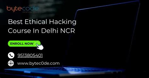 best ethical hacking course in delhi ncr bytecode security