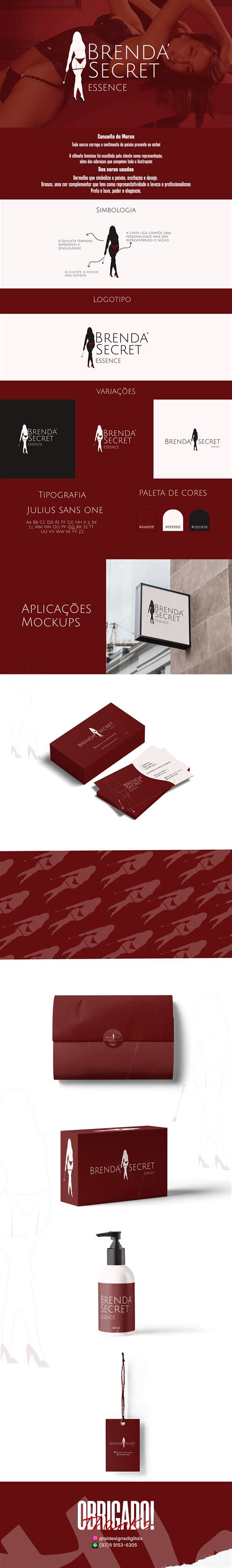 Identidade Visual Sex Shop Behance