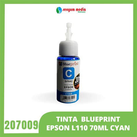 Jual TINTA BLUEPRINT EPSON L ML CYAN Shopee Indonesia
